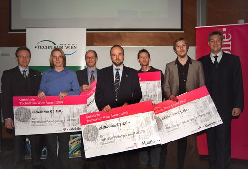 Technikum Wien Award 2003 vergeben