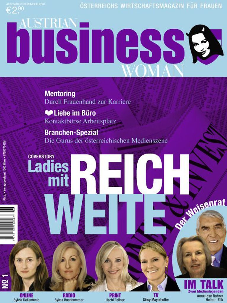 Ladies mit Reichweite im neuen Austrian Business Woman