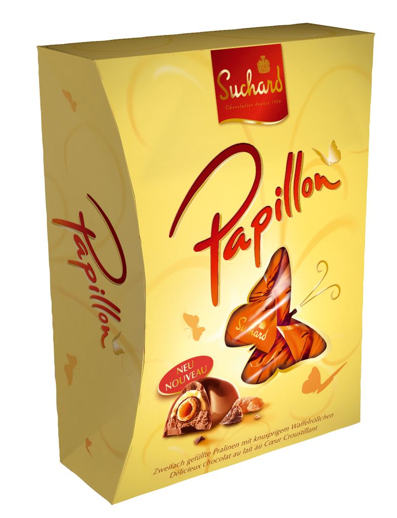 Relaunch Suchard Papillon: Suchard präsentiert Papillon ganz neu ...