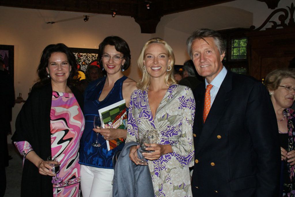 Romero Britto auf Schloss Tratzberg - BILD