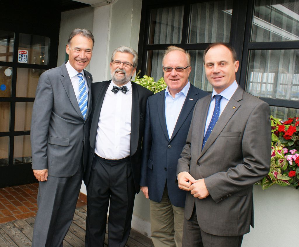 Das Seerestaurant Rust feierte sein 30-jähriges Bestehen und Peter ...