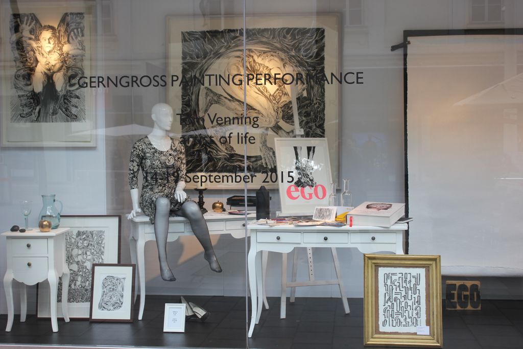 LIVE PERFORMANCE im GERNGROSS Schaufenster