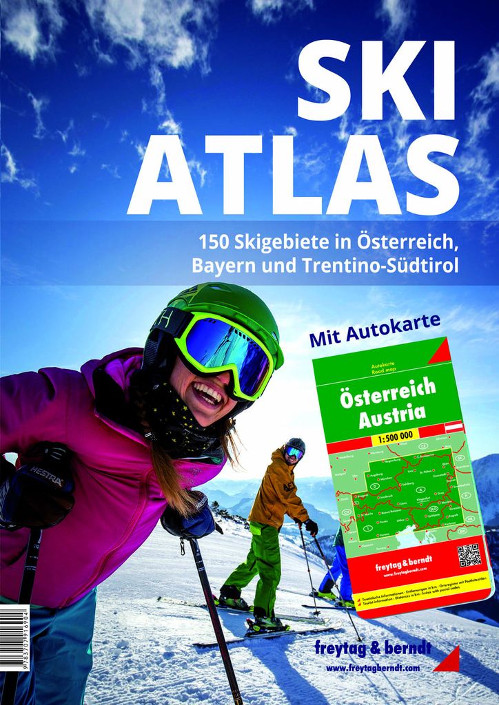 SKI-ATLAS - 150 Skigebiete in Österreich, Bayern und Trentino-Südtirol