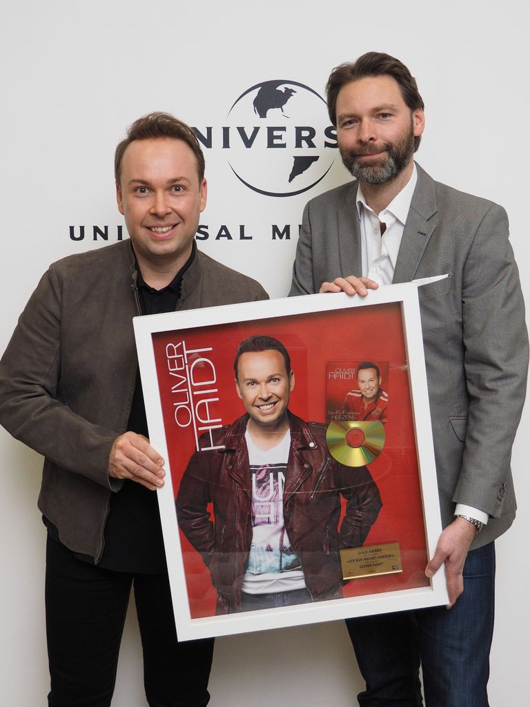 Universal Music Group freut sich über Vertragsverlängerung mit Oliver Haidt