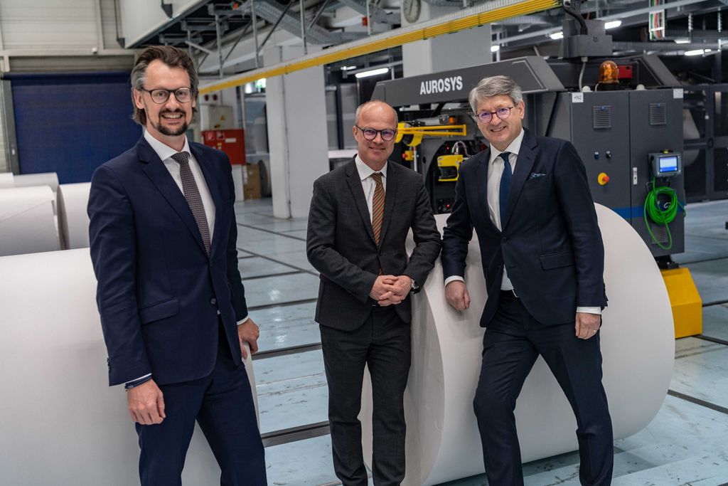 Styria Media Group eröffnet modernste Zeitungsdruckerei der Welt