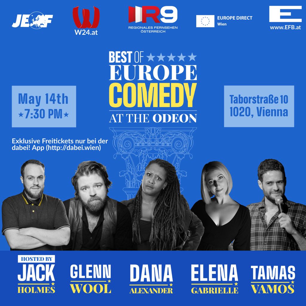Best of Europe Comedy im Wiener Odeon