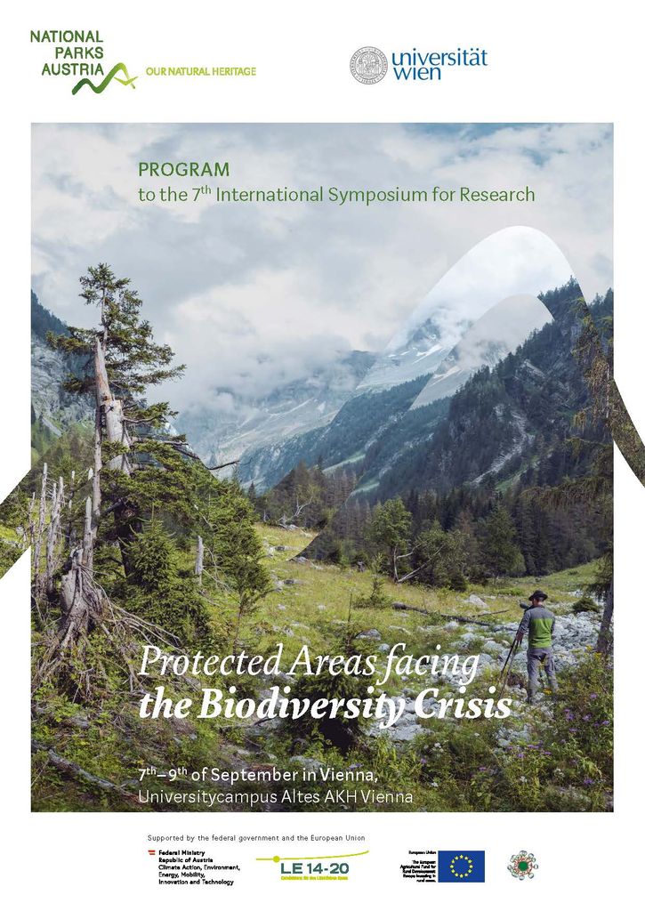 7. Nationalparks Austria Forschungssymposium „Schutzgebiete begegnen ...