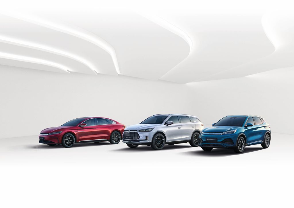 BYD: Vertriebsstart der ersten drei Elektroauto-Modelle in Österreich