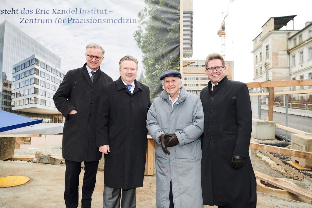 Baustart Eric Kandel Institut – Zentrum für Präzisionsmedizin