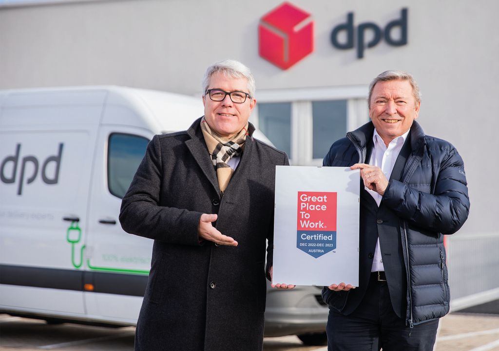 DPD Österreich erhält „Great Place to work®”- Auszeichnung
