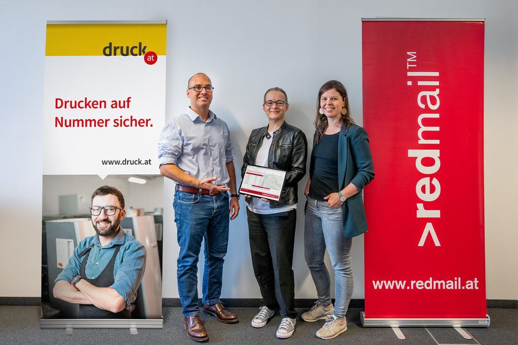 Kooperation: >redmail bringt´s mit druck.at