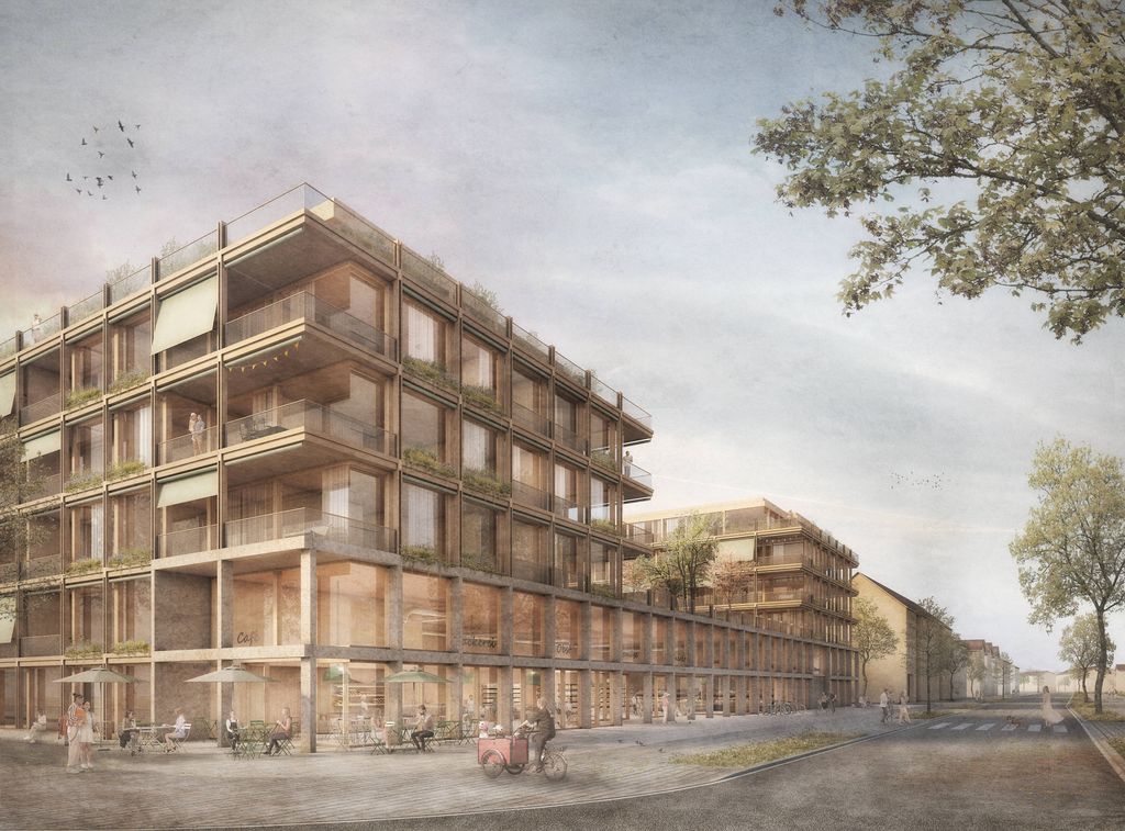 Bauvorbescheid für Münchner Wohnquartier Timber Living erteilt