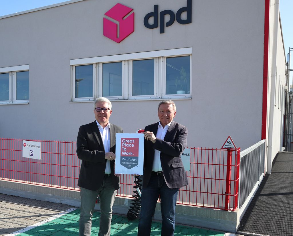 DPD Österreich erhält erneut „Great Place to work®”- Auszeichnung