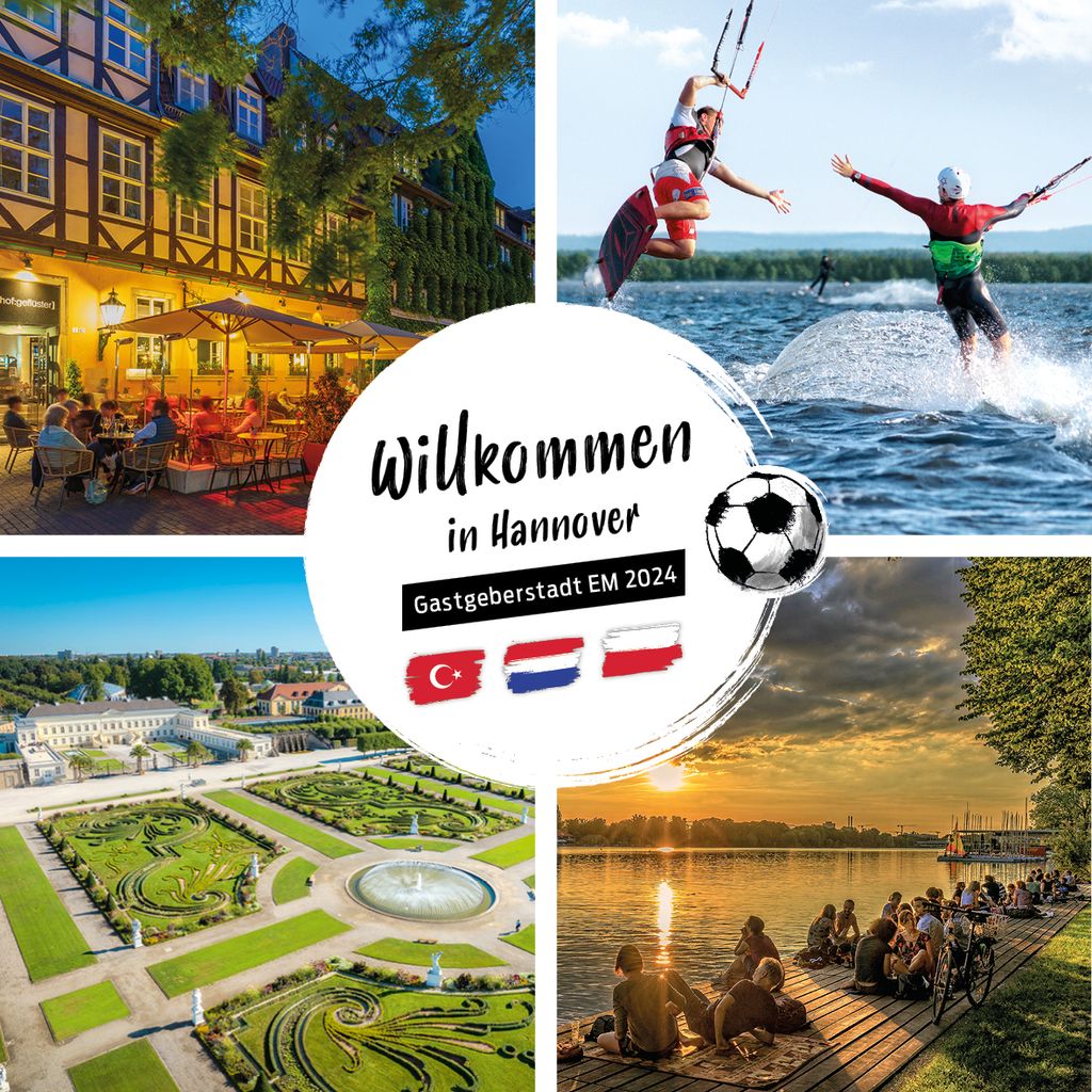 Hannover wird zentrale Gastgeberstadt der Fußball-EM und heißt ...