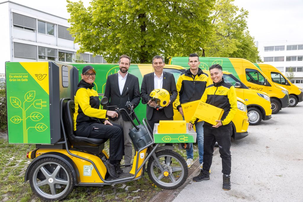 Post startet grüne Zustellung in Salzburg