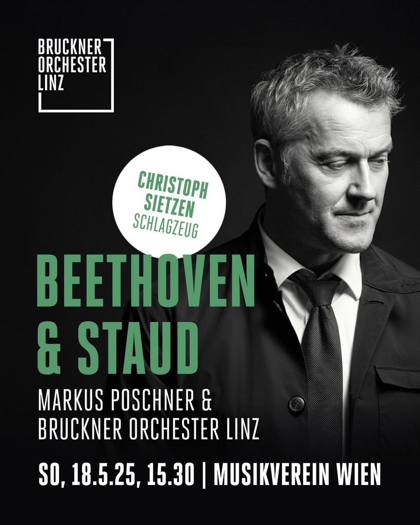 🎻 Markus Poschner und das Bruckner Orchester Linz sind am 18. Mai mit ...