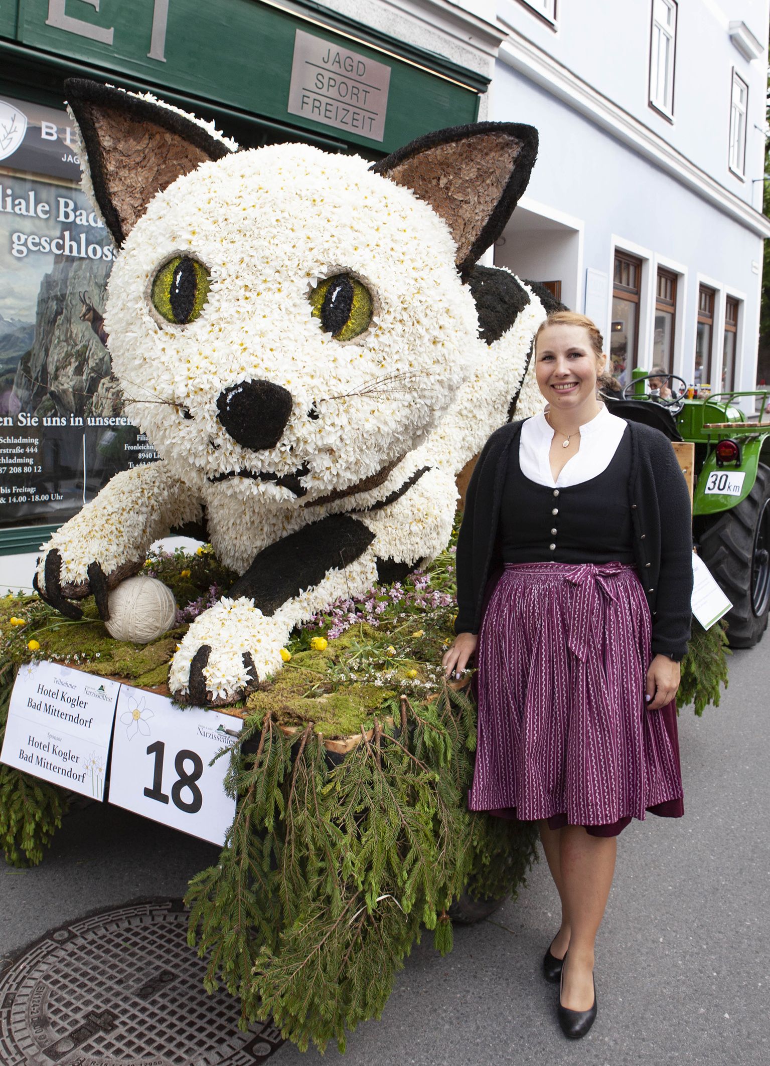 Herbie gewann das Narzissenfest 2026 knapp vor dem Burger Poid