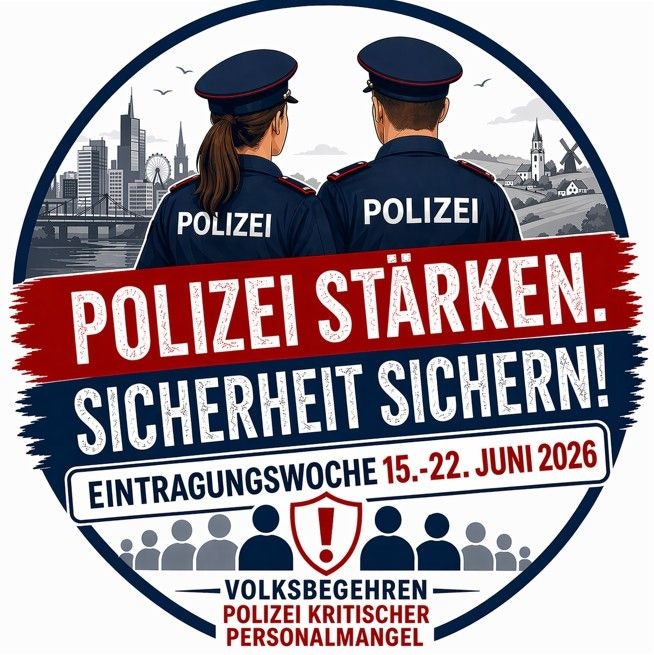Volksbegehren „Polizei – kritischer Personalmangel“ startet ...