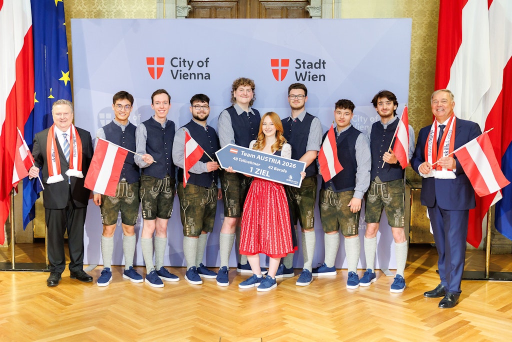 Shanghai ruft: Das Wiener Team für die WorldSkills 2026