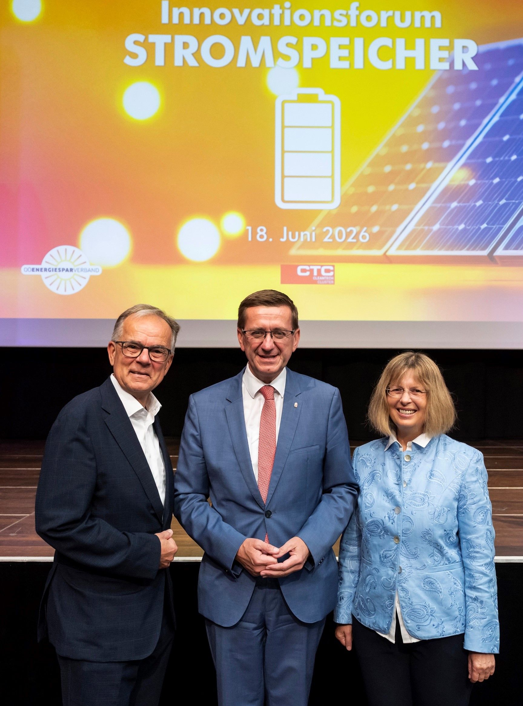 LR Achleitner: OÖ Spitzenreiter bei Stromspeichern – Innovationsforum ...