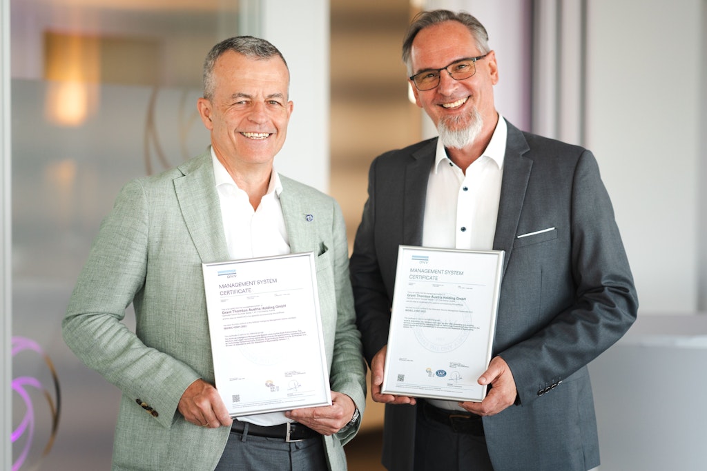 Verantwortungsvolle KI: Grant Thornton Austria ist jetzt ISO 42001 ...